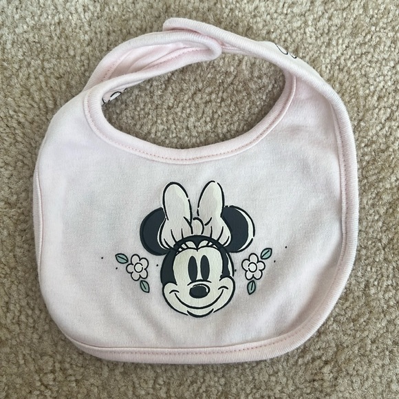 Disney | Accessories | Disney Minnie Mouse Bib | Poshmark